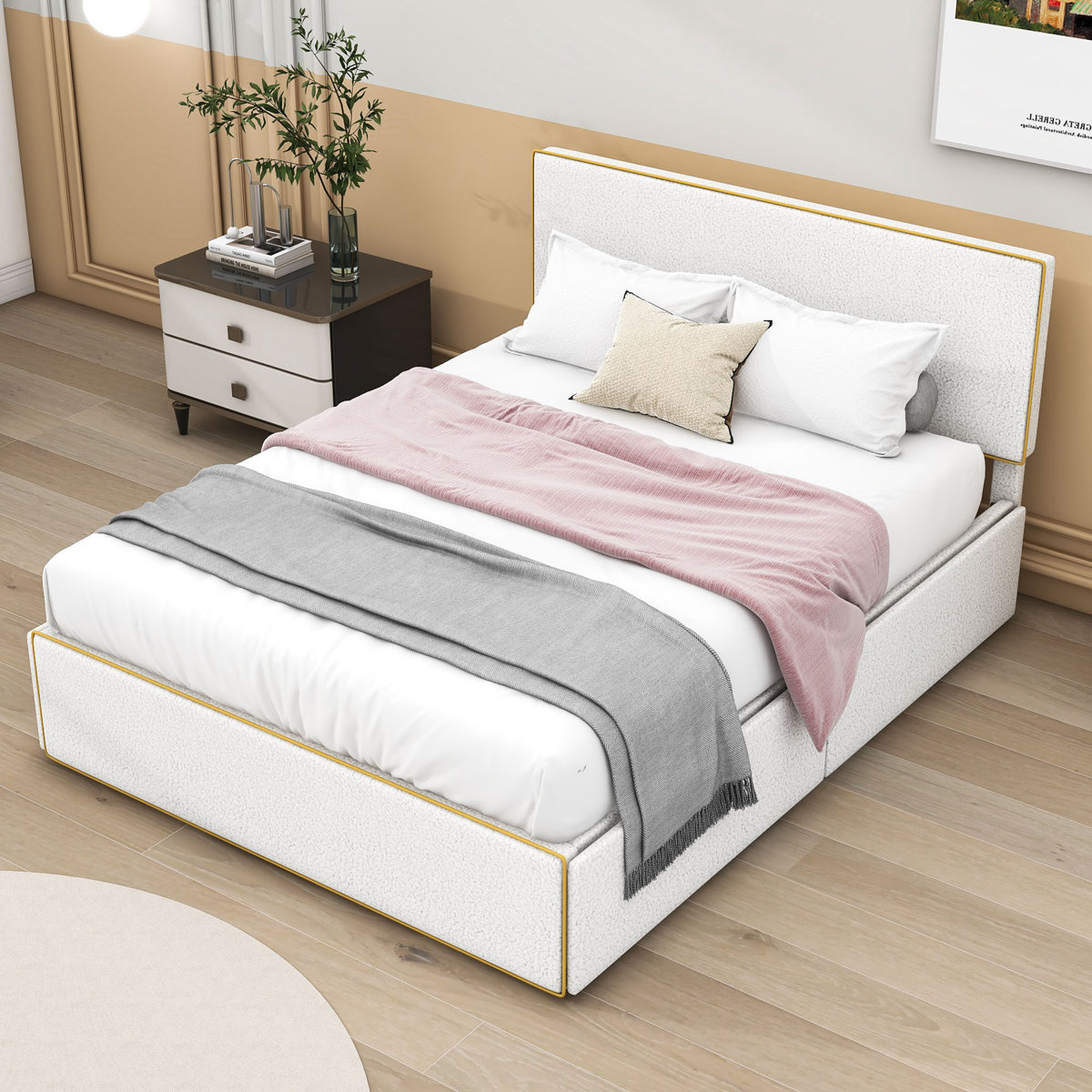 Latitude Run® Chenuli Upholstered Platform Storage Bed | Wayfair
